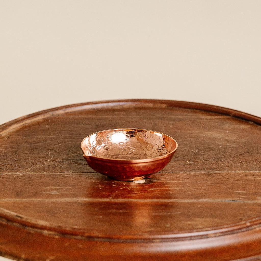 Hammered Copper Pinch Pot – Academy Florist